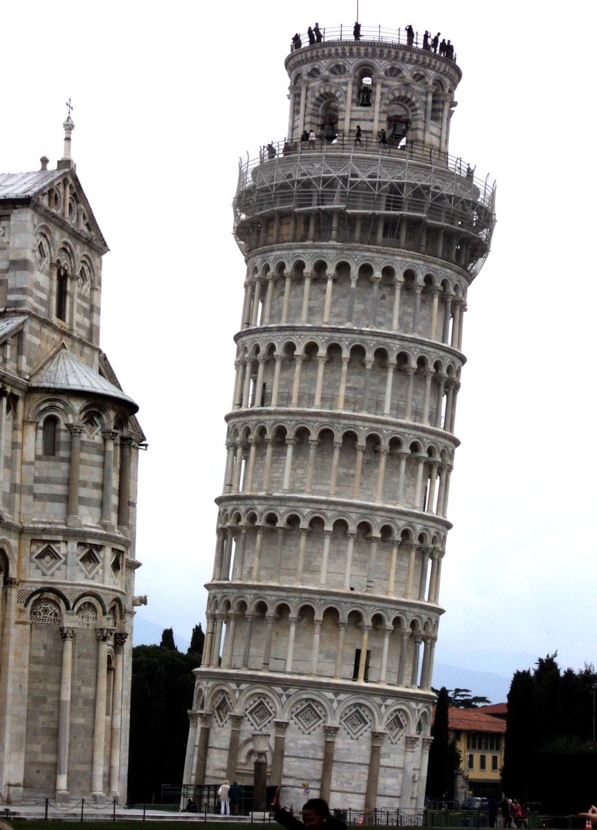 Leaning Tower Of Pisa Pisa 1350 Structurae